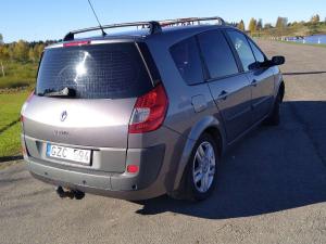 Pelēks Renault Scenic 2008 Kupiškis, ar dzinēja tilpumu 1.87 L un nobraukumu 445 tūkst. km par 1200 €, foto 4 vietnē AUTOMOTO.COM.LV