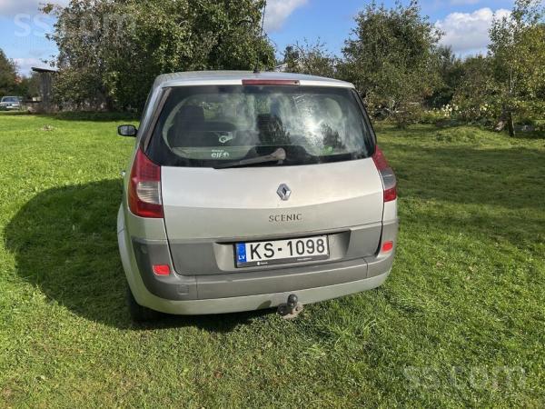 Grey Renault Scenic 2008 in Ogre, with an engine capacity of 1.50 L and mileage of 344 thousand km for 800 €, photo 3 on AUTOMOTO.COM.LV