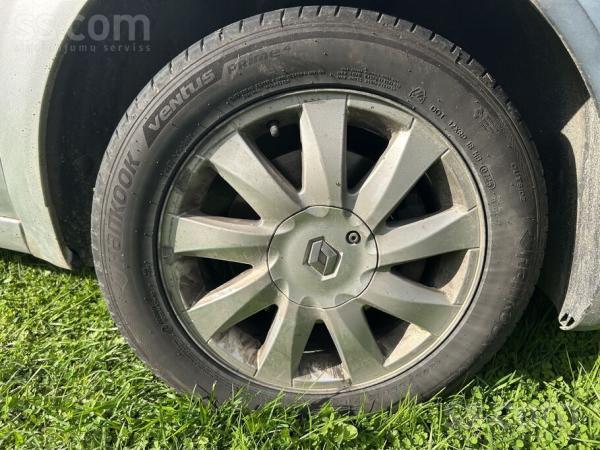Grey Renault Scenic 2008 in Ogre, with an engine capacity of 1.50 L and mileage of 344 thousand km for 800 €, photo 6 on AUTOMOTO.COM.LV