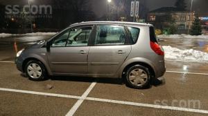 Grey Renault Scenic 2009 in Riga, with an engine capacity of 1.90 L and mileage of 323 thousand km for 1400 €, photo 2 on AUTOMOTO.COM.LV