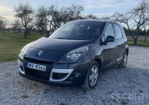 Pelēks Renault Scenic 2009 Jelgava, ar dzinēja tilpumu 1.90 L un nobraukumu 282 tūkst. km par 3300 €, foto 5 vietnē AUTOMOTO.COM.LV