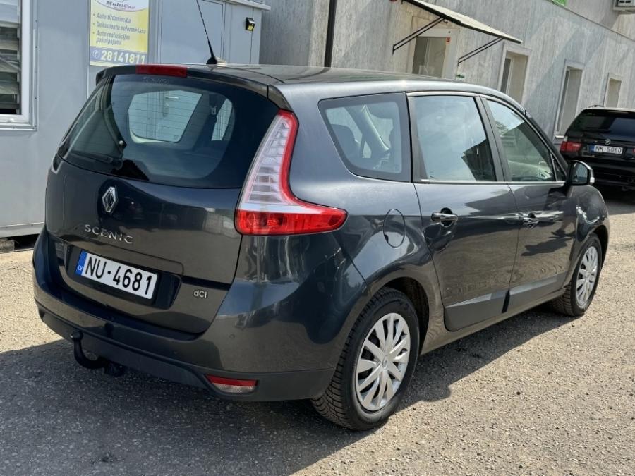 Pelēks Renault Scenic 2009 Rīga, ar dzinēja tilpumu 1.50 L un nobraukumu 309 tūkst. km par 4100 €, foto 7 vietnē AUTOMOTO.COM.LV