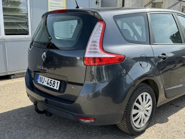 Grey Renault Scenic 2009 in Riga, with an engine capacity of 1.50 L and mileage of 309 thousand km for 4100 €, photo 7 on AUTOMOTO.COM.LV
