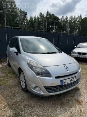 Grey Renault Scenic 2009 in Jelgava, with an engine capacity of 1.50 L and mileage of 364 thousand km for 2200 €, photo  on AUTOMOTO.COM.LV