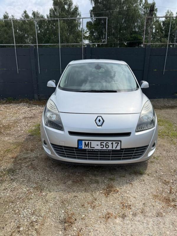 Pelēks Renault Scenic 2009 Jelgava, ar dzinēja tilpumu 1.50 L un nobraukumu 364 tūkst. km par 2200 €, foto 2 vietnē AUTOMOTO.COM.LV