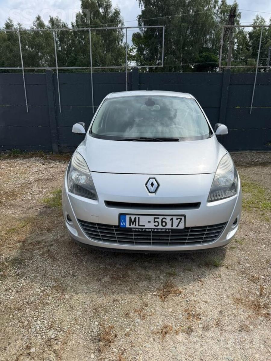 Pelēks Renault Scenic 2009 Jelgava, ar dzinēja tilpumu 1.50 L un nobraukumu 364 tūkst. km par 2200 €, foto 3 vietnē AUTOMOTO.COM.LV