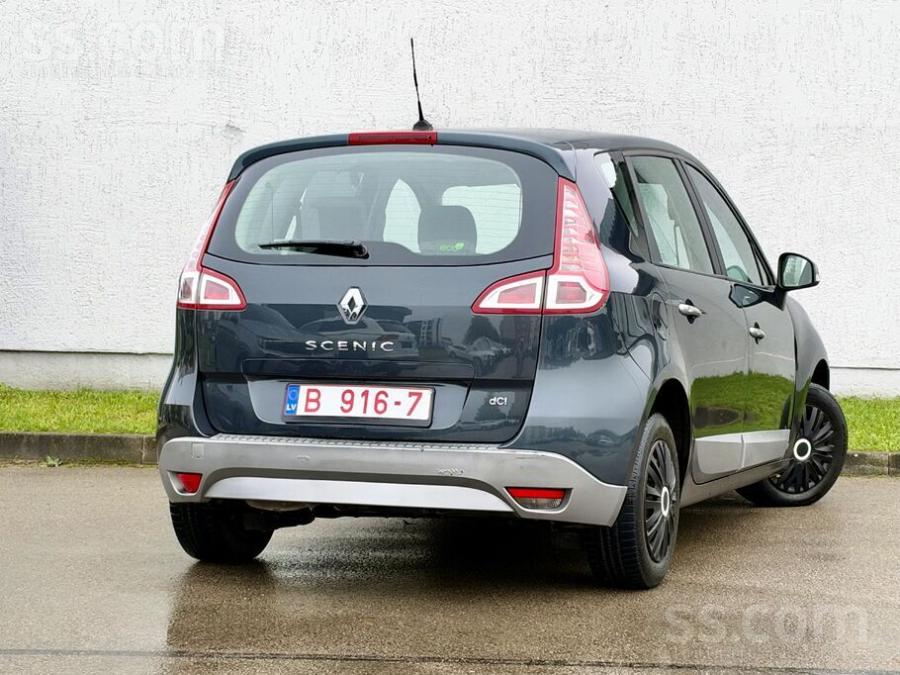 Pelēks Renault Scenic 2009 Jelgava, ar dzinēja tilpumu 1.50 L un nobraukumu 0 tūkst. km par 1950 €, foto 8 vietnē AUTOMOTO.COM.LV