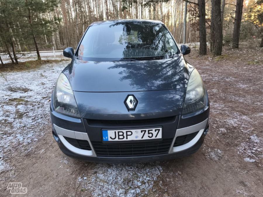 Grey Renault Scenic 2010 in Kaunas, with an engine capacity of 1.50 L and mileage of 219 thousand km for 950 €, photo 2 on AUTOMOTO.COM.LV