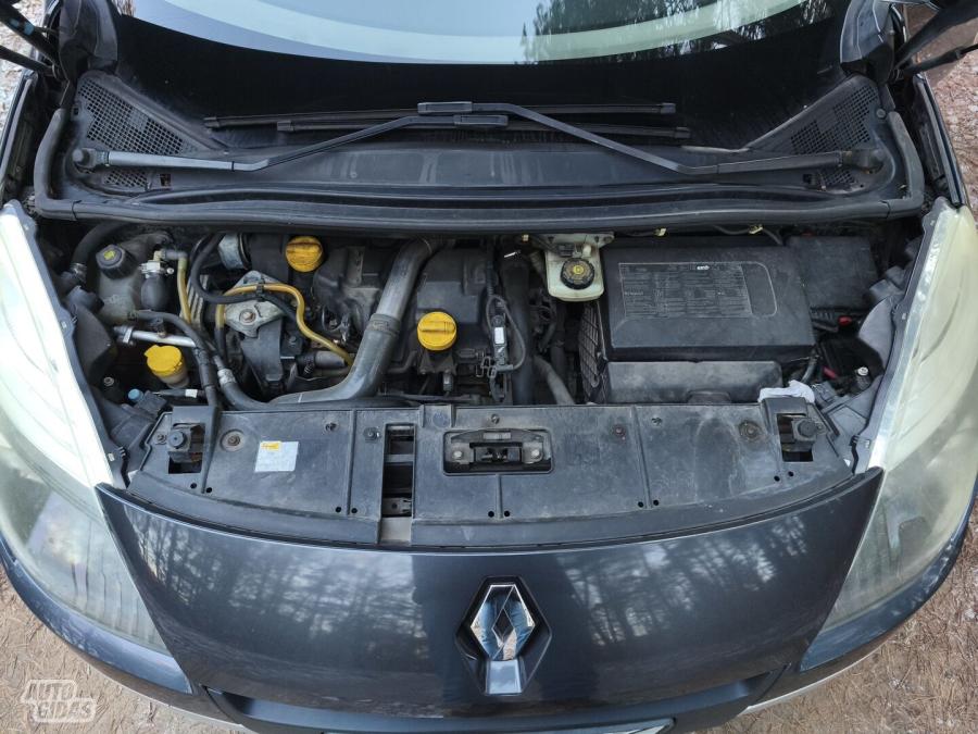 Grey Renault Scenic 2010 in Kaunas, with an engine capacity of 1.50 L and mileage of 219 thousand km for 950 €, photo 14 on AUTOMOTO.COM.LV