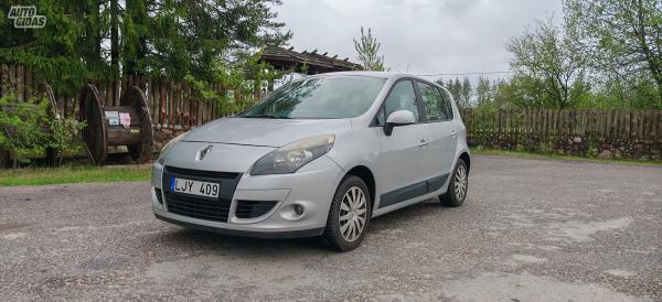 Grey Renault Scenic 2010 in Vilnius, with an engine capacity of 1.60 L and mileage of 199 thousand km for 3100 €, photo 2 on AUTOMOTO.COM.LV