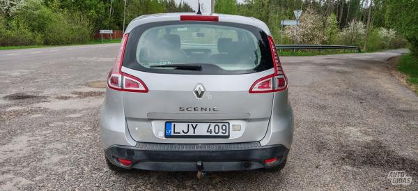 Grey Renault Scenic 2010 in Vilnius, with an engine capacity of 1.60 L and mileage of 199 thousand km for 3100 €, photo 5 on AUTOMOTO.COM.LV