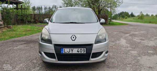 Grey Renault Scenic 2010 in Vilnius, with an engine capacity of 1.60 L and mileage of 199 thousand km for 3100 €, photo 8 on AUTOMOTO.COM.LV