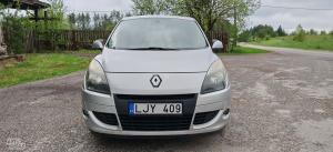 Grey Renault Scenic 2010 in Vilnius, with an engine capacity of 1.60 L and mileage of 199 thousand km for 3100 €, photo 9 on AUTOMOTO.COM.LV