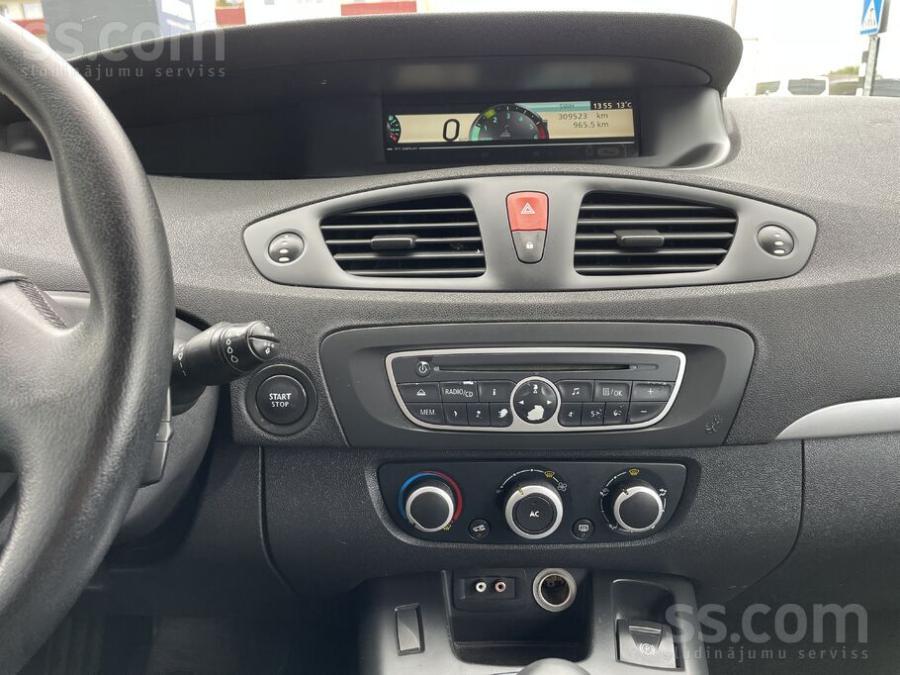 Pelēks Renault Scenic 2011 Talsi, ar dzinēja tilpumu 1.50 L un nobraukumu 309 tūkst. km par 2700 €, foto 16 vietnē AUTOMOTO.COM.LV