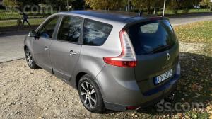 Grey Renault Scenic 2011 in Riga, with an engine capacity of 1.50 L and mileage of 385 thousand km for 3400 €, photo 6 on AUTOMOTO.COM.LV