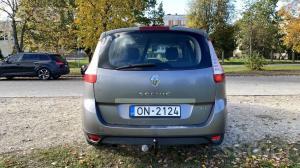 Grey Renault Scenic 2011 in Riga, with an engine capacity of 1.50 L and mileage of 385 thousand km for 3400 €, photo 7 on AUTOMOTO.COM.LV