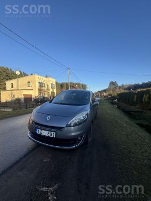 Grey Renault Scenic 2012 in Riga, with an engine capacity of 1.60 L and mileage of 377 thousand km for 4000 €, photo 2 on AUTOMOTO.COM.LV