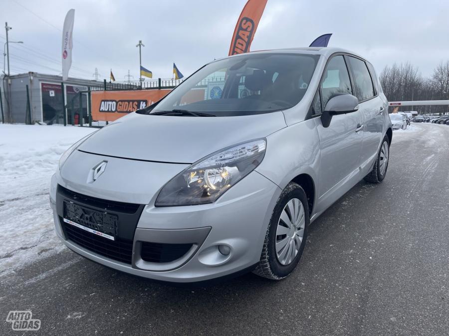 Grey Renault Scenic 2012 in Kaunas, with an engine capacity of 1.60 L and mileage of 246 thousand km for 2750 €, photo 1 on AUTOMOTO.COM.LV