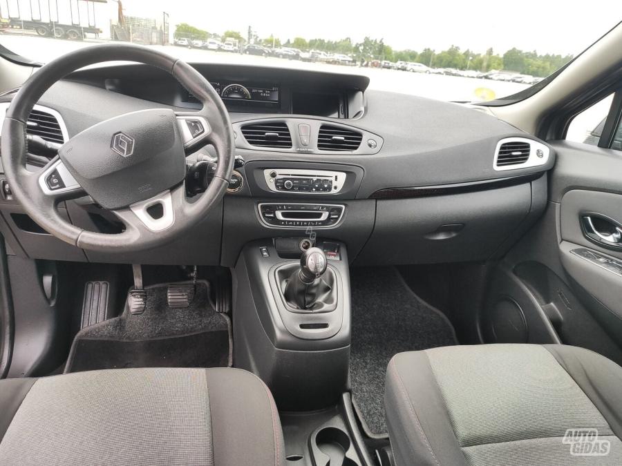 Grey Renault Scenic 2012 in Marijampole, with an engine capacity of 1.50 L and mileage of 231 thousand km for 3550 €, photo 11 on AUTOMOTO.COM.LV