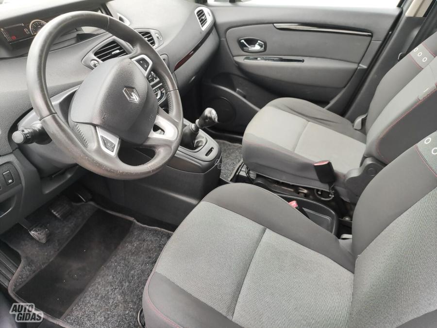 Grey Renault Scenic 2012 in Marijampole, with an engine capacity of 1.50 L and mileage of 231 thousand km for 3550 €, photo 12 on AUTOMOTO.COM.LV