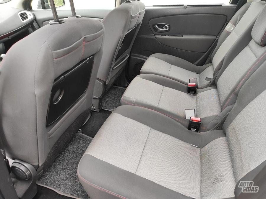 Grey Renault Scenic 2012 in Marijampole, with an engine capacity of 1.50 L and mileage of 231 thousand km for 3550 €, photo 14 on AUTOMOTO.COM.LV