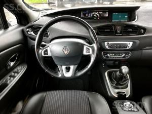 Grey Renault Scenic 2012 in Jelgava, with an engine capacity of 1.50 L and mileage of 250 thousand km for 4890 €, photo 12 on AUTOMOTO.COM.LV