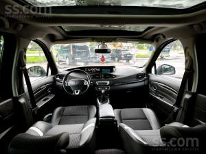 Grey Renault Scenic 2012 in Jelgava, with an engine capacity of 1.50 L and mileage of 250 thousand km for 4890 €, photo 13 on AUTOMOTO.COM.LV