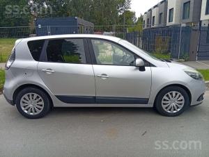 Grey Renault Scenic 2012 in Riga, with an engine capacity of 1.50 L and mileage of 312 thousand km for 2700 €, photo 6 on AUTOMOTO.COM.LV