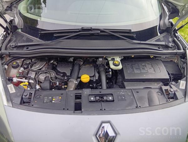 Pelēks Renault Scenic 2012 Rīga, ar dzinēja tilpumu 1.50 L un nobraukumu 312 tūkst. km par 2700 €, foto 8 vietnē AUTOMOTO.COM.LV