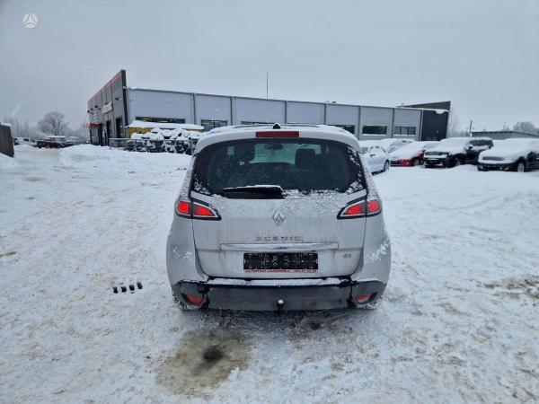 Grey Renault Scenic 2013 in Ukmerge, with an engine capacity of 1.46 L and mileage of 250 thousand km for 4250 €, photo 5 on AUTOMOTO.COM.LV
