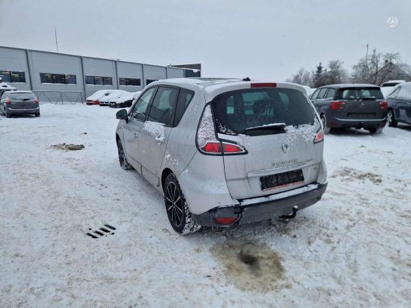 Grey Renault Scenic 2013 in Ukmerge, with an engine capacity of 1.46 L and mileage of 250 thousand km for 4250 €, photo 6 on AUTOMOTO.COM.LV