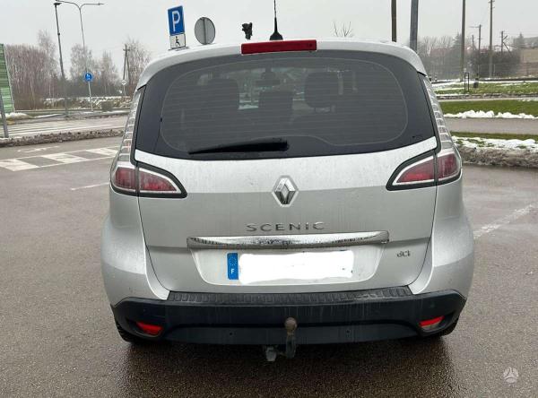 Grey Renault Scenic 2013 in Taurage, with an engine capacity of 1.46 L and mileage of 154 thousand km for 4600 €, photo 7 on AUTOMOTO.COM.LV