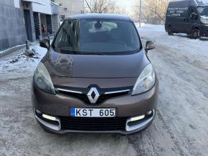 Grey Renault Scenic 2013 in Vilnius, with an engine capacity of 1.46 L and mileage of 309 thousand km for 2800 €, photo  on AUTOMOTO.COM.LV