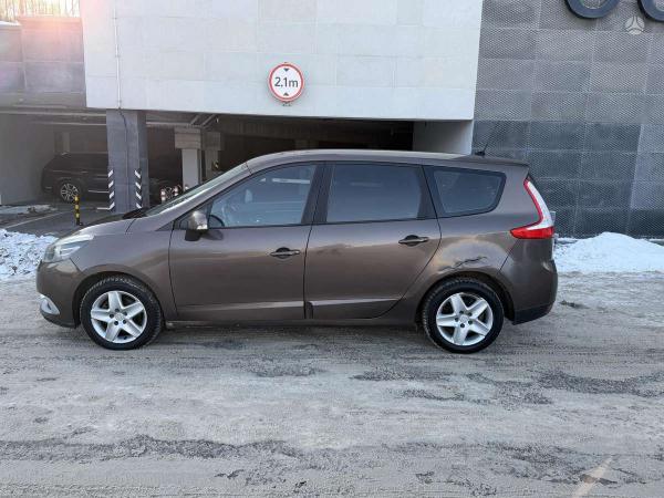 Grey Renault Scenic 2013 in Vilnius, with an engine capacity of 1.46 L and mileage of 309 thousand km for 2800 €, photo 3 on AUTOMOTO.COM.LV
