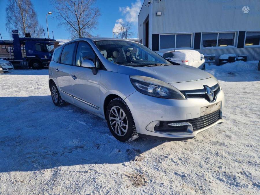 Pelēks Renault Scenic 2013 Ukmergė, ar dzinēja tilpumu 1.60 L un nobraukumu 250 tūkst. km par 3250 €, foto 3 vietnē AUTOMOTO.COM.LV