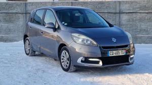 Pelēks Renault Scenic 2013 Tauragė, ar dzinēja tilpumu 1.46 L un nobraukumu 260 tūkst. km par 3300 €, foto  vietnē AUTOMOTO.COM.LV