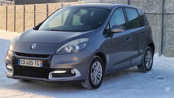Grey Renault Scenic 2013 in Taurage, with an engine capacity of 1.46 L and mileage of 260 thousand km for 3300 €, photo 2 on AUTOMOTO.COM.LV