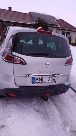 Grey Renault Scenic 2013 in Kedainiai, with an engine capacity of 1.20 L and mileage of 214 thousand km for 2850 €, photo 7 on AUTOMOTO.COM.LV