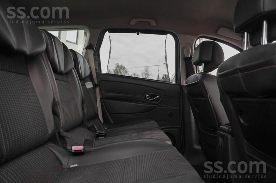 Grey Renault Scenic 2013 in Riga, with an engine capacity of 1.60 L and mileage of 230 thousand km for 5990 €, photo 18 on AUTOMOTO.COM.LV