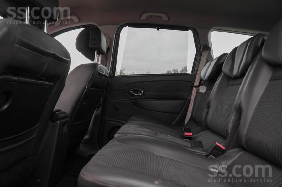Grey Renault Scenic 2013 in Riga, with an engine capacity of 1.60 L and mileage of 230 thousand km for 5990 €, photo 19 on AUTOMOTO.COM.LV