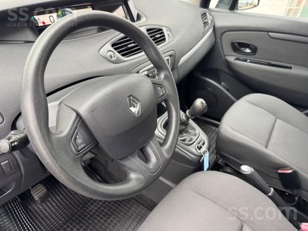 Pelēks Renault Scenic 2013 Ogre, ar dzinēja tilpumu 1.60 L un nobraukumu 145 tūkst. km par 4999 €, foto 7 vietnē AUTOMOTO.COM.LV