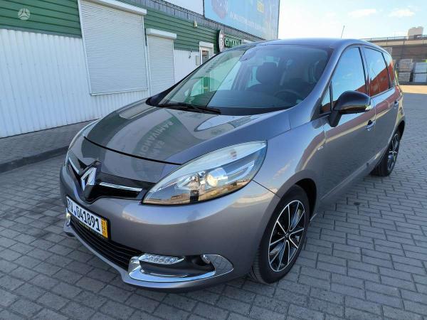 Pelēks Renault Scenic 2013 Tauragė, ar dzinēja tilpumu 1.60 L un nobraukumu 194 tūkst. km par 3700 €, foto 7 vietnē AUTOMOTO.COM.LV