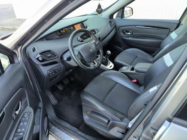 Pelēks Renault Scenic 2013 Tauragė, ar dzinēja tilpumu 1.60 L un nobraukumu 194 tūkst. km par 3700 €, foto 10 vietnē AUTOMOTO.COM.LV