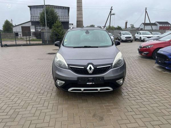 Grey Renault Scenic 2013 in Taurage, with an engine capacity of 1.46 L and mileage of 250 thousand km for 4500 €, photo 5 on AUTOMOTO.COM.LV