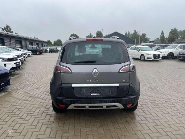 Grey Renault Scenic 2013 in Taurage, with an engine capacity of 1.46 L and mileage of 250 thousand km for 4500 €, photo 9 on AUTOMOTO.COM.LV