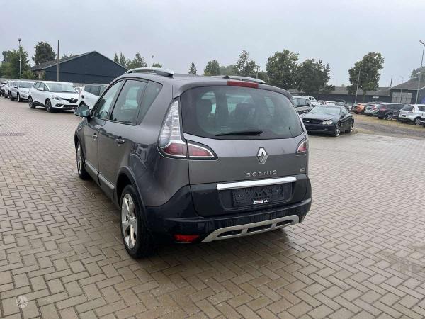 Grey Renault Scenic 2013 in Taurage, with an engine capacity of 1.46 L and mileage of 250 thousand km for 4500 €, photo 10 on AUTOMOTO.COM.LV