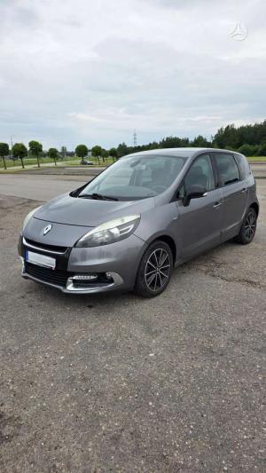 Grey Renault Scenic 2013 in Kaunas, with an engine capacity of 1.46 L and mileage of 251 thousand km for 2400 €, photo  on AUTOMOTO.COM.LV