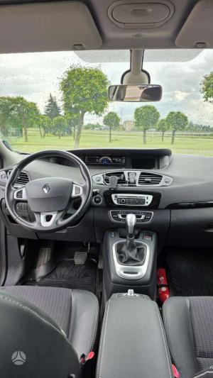 Grey Renault Scenic 2013 in Kaunas, with an engine capacity of 1.46 L and mileage of 251 thousand km for 2400 €, photo 17 on AUTOMOTO.COM.LV