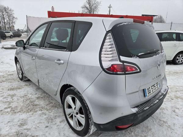 Grey Renault Scenic 2014 in Taurage, with an engine capacity of 1.20 L and mileage of 170 thousand km for 3550 €, photo 6 on AUTOMOTO.COM.LV