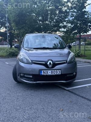 Grey Renault Scenic 2014 in Riga, with an engine capacity of 1.50 L and mileage of 529 thousand km for 1200 €, photo  on AUTOMOTO.COM.LV